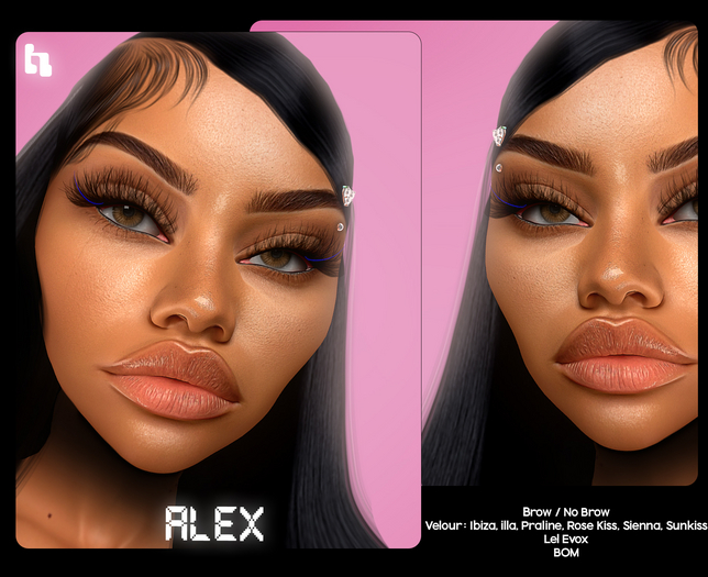 Second Life Marketplace - HTTPS. "Alex" Skin IBIZA